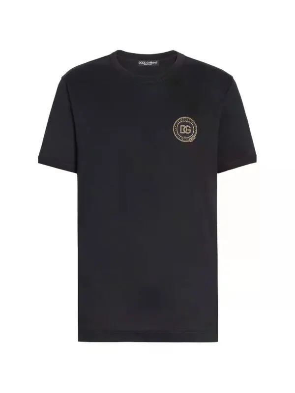 Dolce & Gabbana Cotton T-shirt With Patch