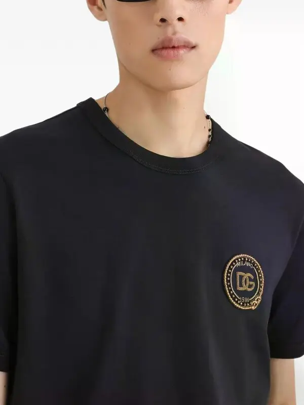 Dolce & Gabbana Cotton T-shirt With Patch