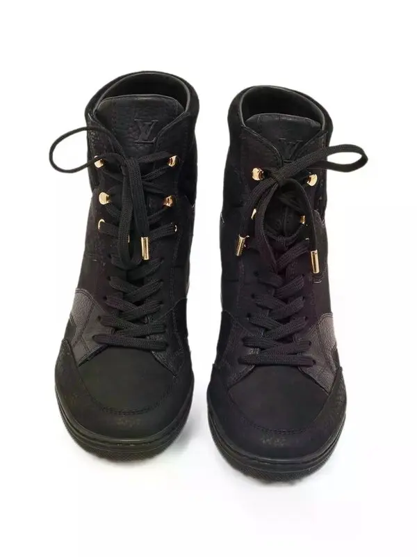 LOUIS VUITTON Cliff Wedge Sneakers