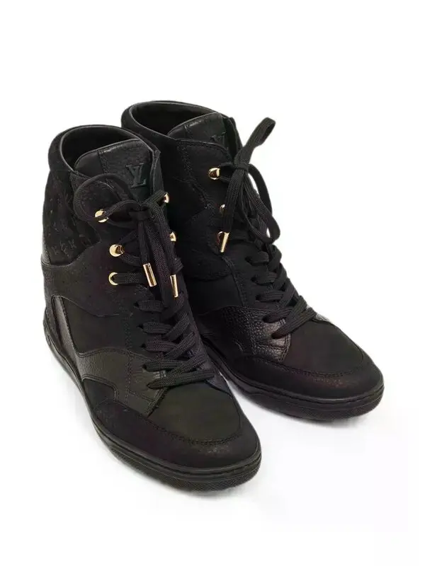 LOUIS VUITTON Cliff Wedge Sneakers