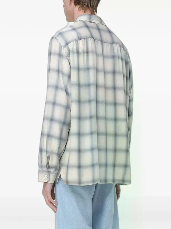Our Legacy Every Check-print Long-sleeve Shirt