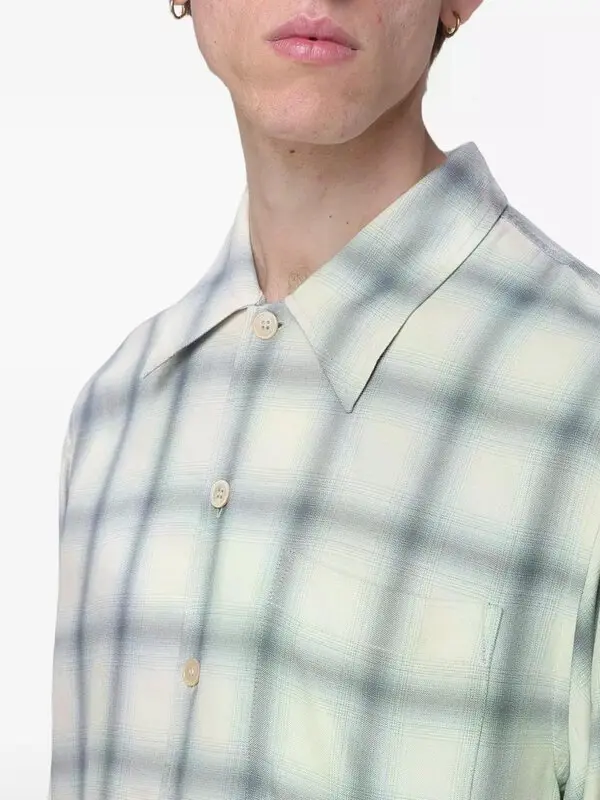 Our Legacy Every Check-print Long-sleeve Shirt