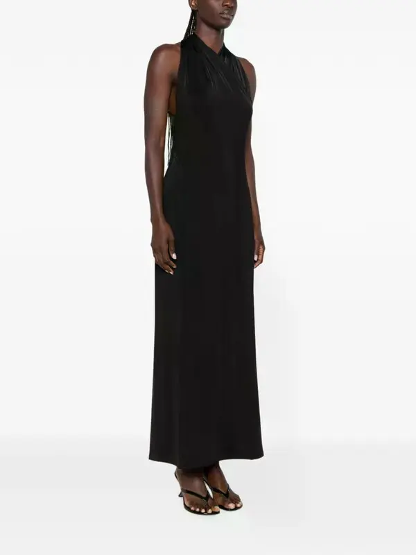 Another Tomorrow Sleeveless Maxi Dress