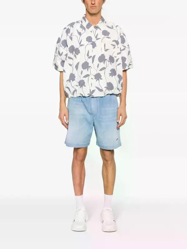 Dsquared2 Embroidered Logo Bermuda Shorts
