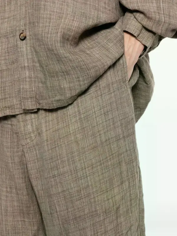 BIEK VERSTAPPEN Plaid Trousers