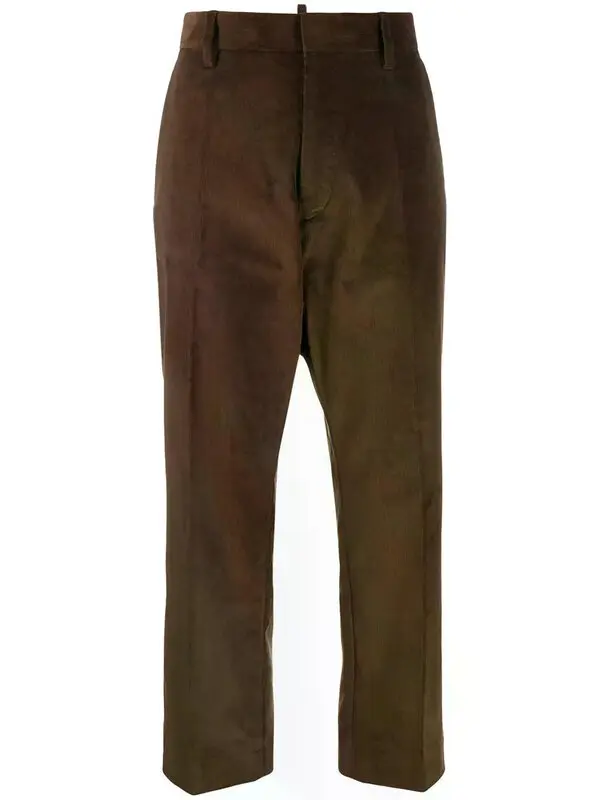 Dsquared2 Cropped Corduroy Trousers