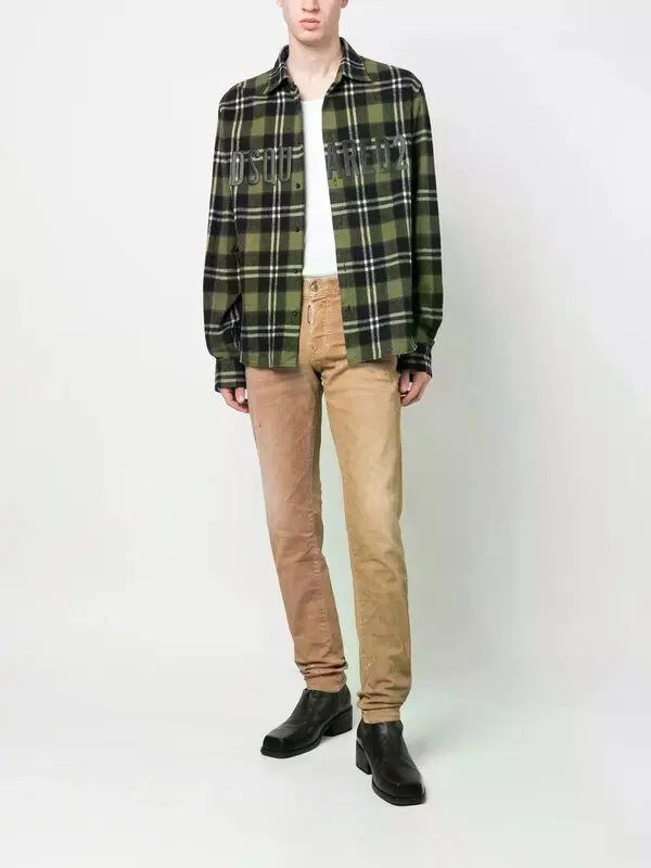 Dsquared2 Paint Splatter Skinny Jeans