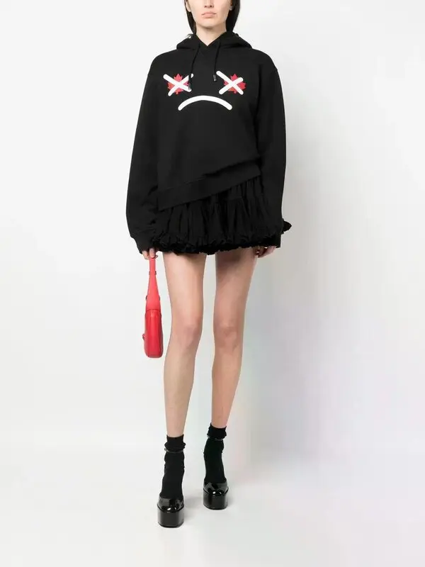 Dsquared2 Graphic Print Cotton Hoodie
