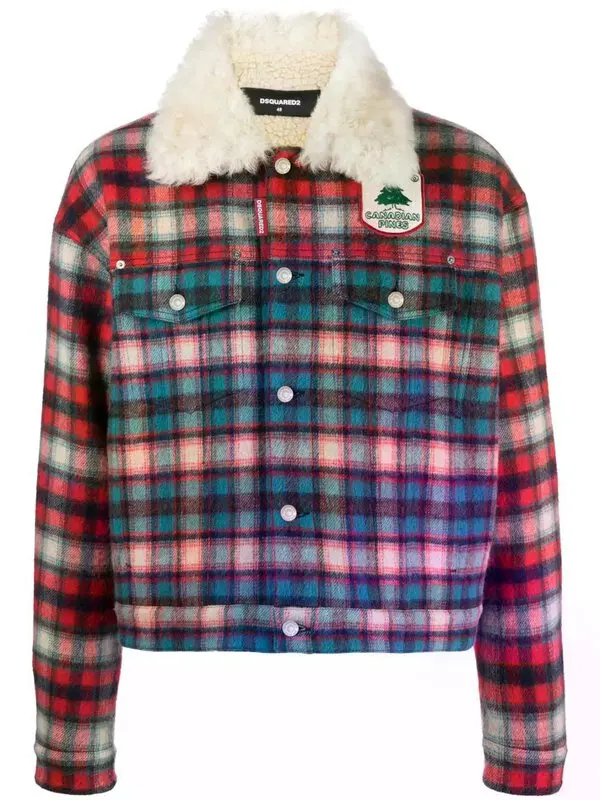 Dsquared2 Fur-collared Blouson Jacket