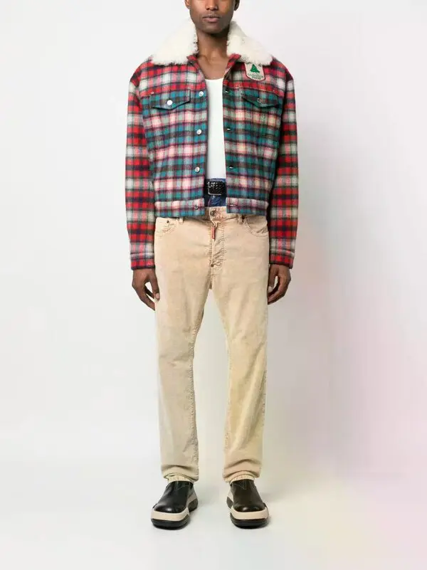 Dsquared2 Fur-collared Blouson Jacket