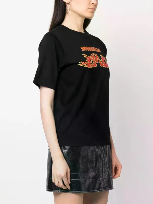 Dsquared2 Logo Print Short Sleeve T-shirt