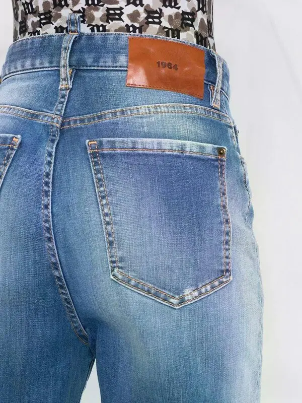 Dsquared2 Faded Effect Mom Jeans