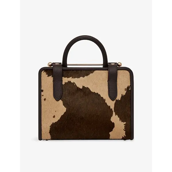 Strathberry Mini Tote Pony Hair Top-handle Bag