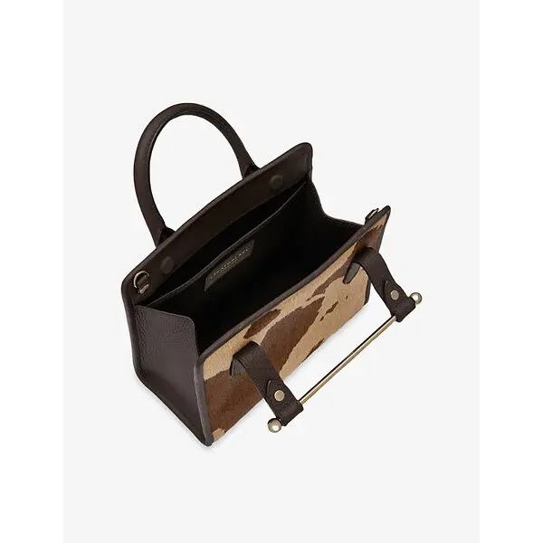 Strathberry Mini Tote Pony Hair Top-handle Bag
