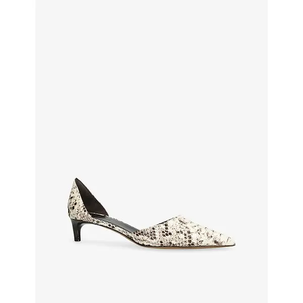 Le Monde Beryl Dakota Leather Kitten Heels
