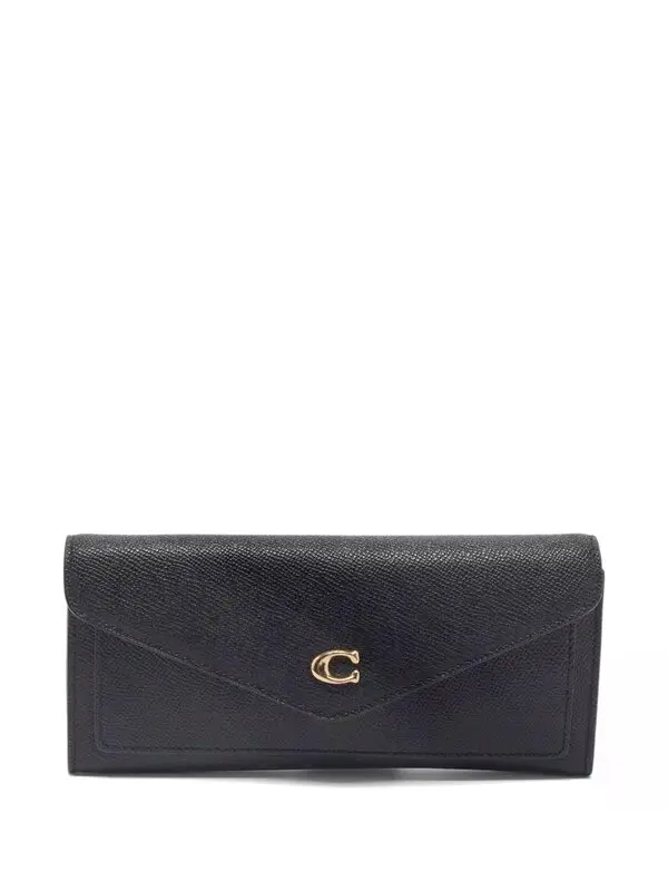 COACH Wyn Soft Continental Wallet - Black