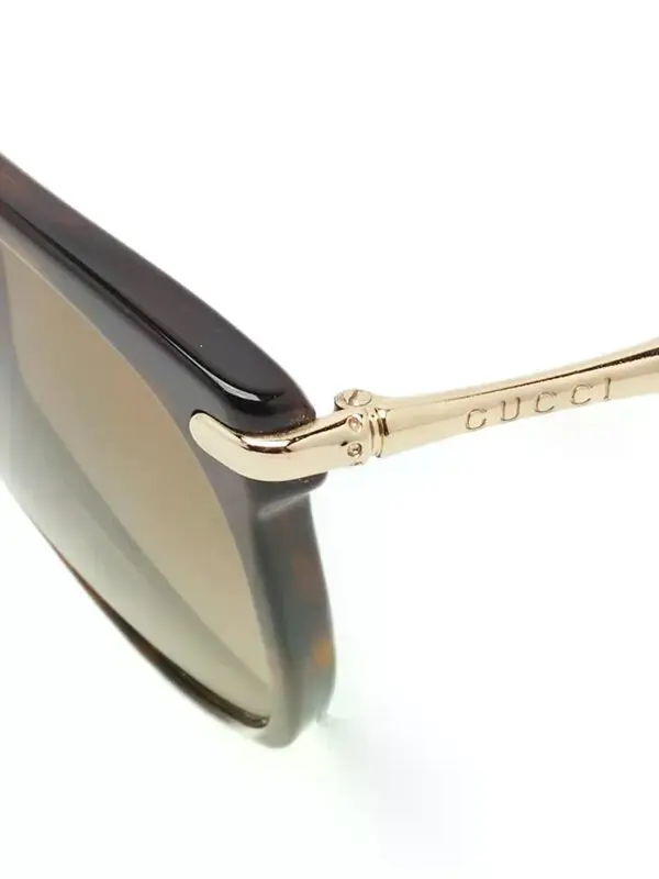 Gucci Bamboo Cat-eye Sunglasses