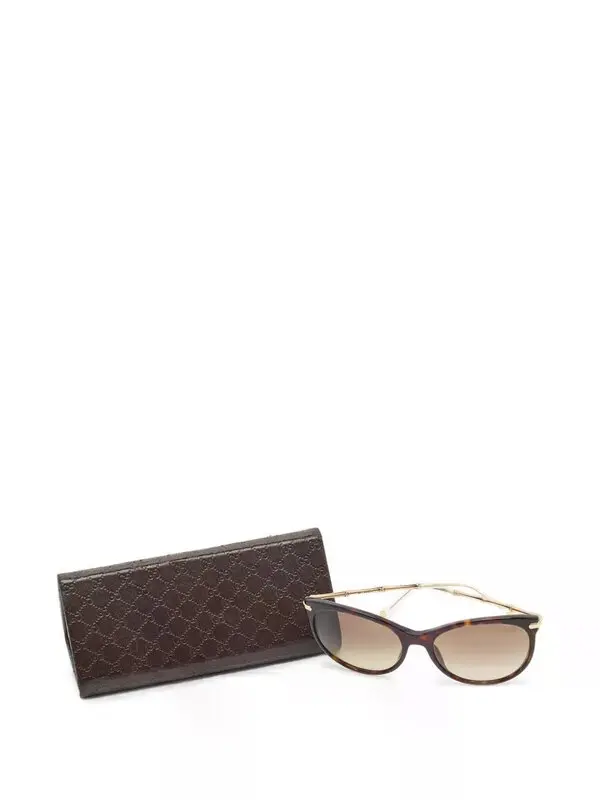 Gucci Bamboo Cat-eye Sunglasses