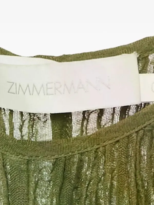 Zimmermann Belted Shoulder-tie Jumpsuit