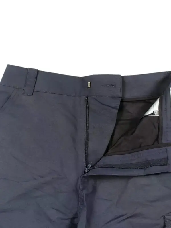 Dior Navy Cargo Pants With Rear Logo Patch