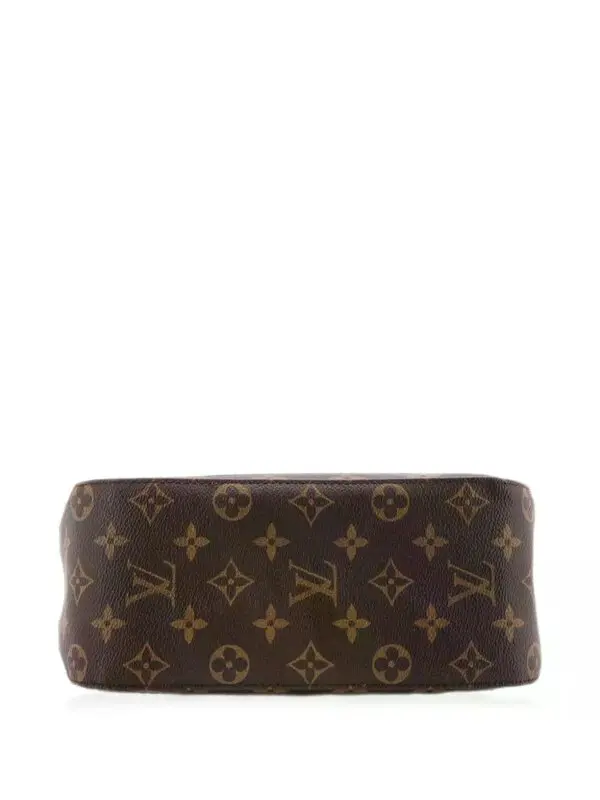 LOUIS VUITTON Monogram Canvas Mm Satchel Handbag - Brown