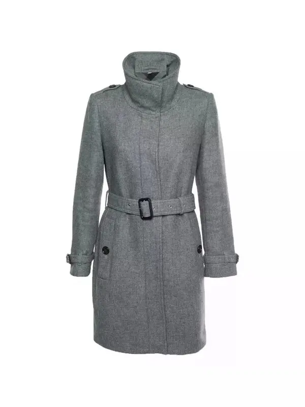 Burberry Long Sleeve Belted Coat
