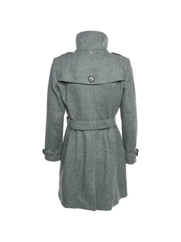 Burberry Long Sleeve Belted Coat