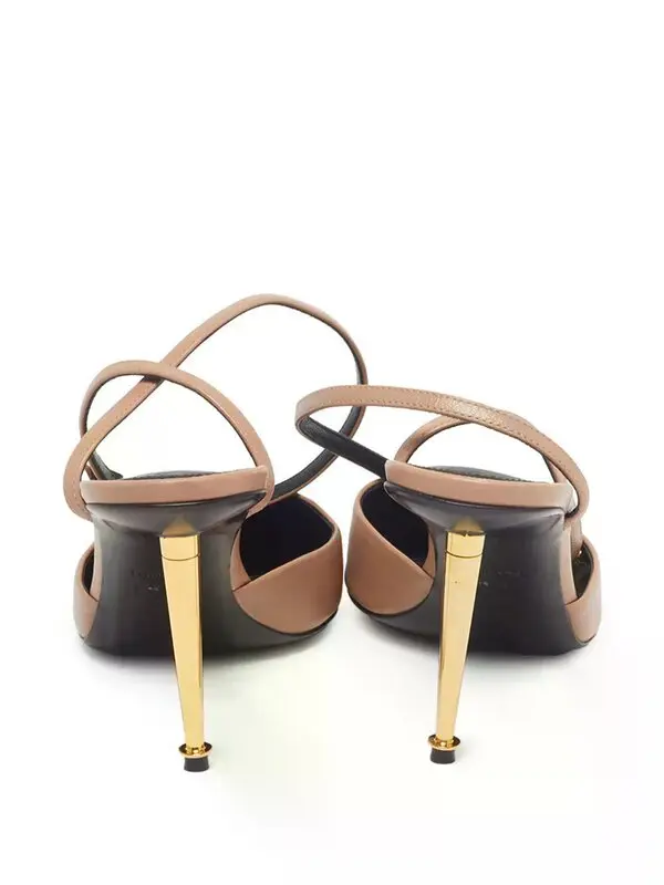 TOM FORD Padlock Wrap-around Pumps