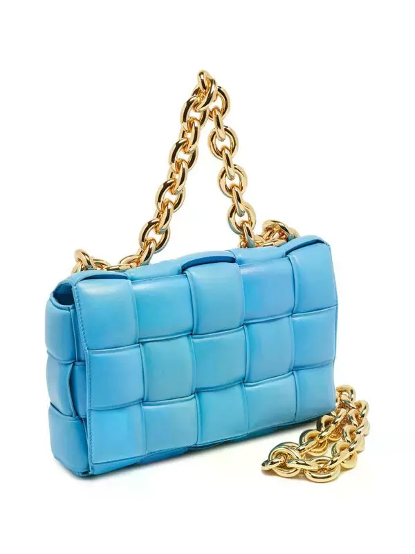 Bottega Veneta Cassette Padded Tote Bag - Blue