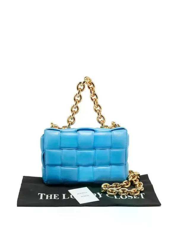 Bottega Veneta Cassette Padded Tote Bag - Blue