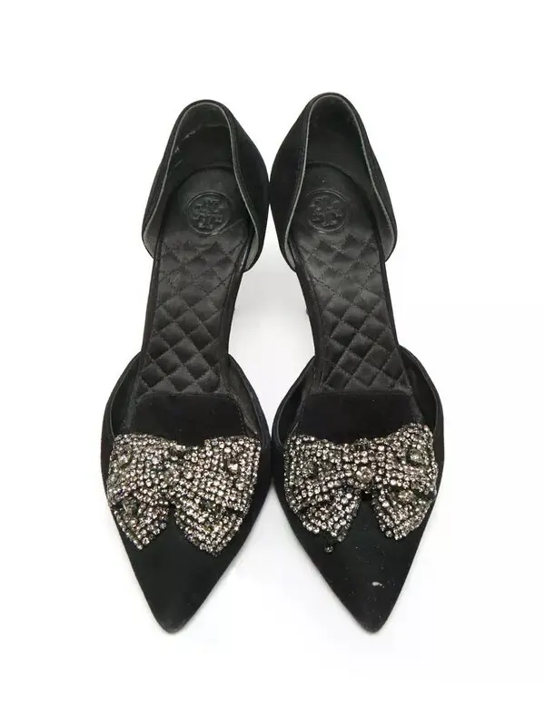 Tory Burch Clara Crystal-embellished Pumps