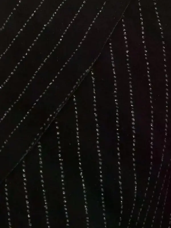 Giorgio Armani Striped Velvet Blazer