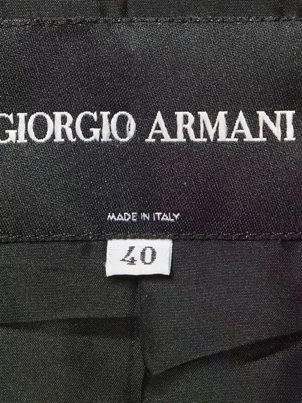 Giorgio Armani Striped Velvet Blazer