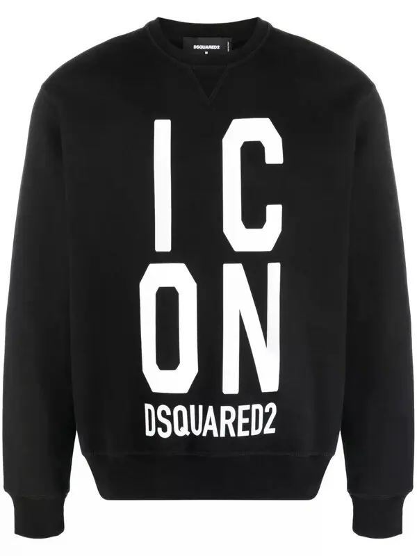 Dsquared2 Icon Logo-print Cotton Sweatshirt