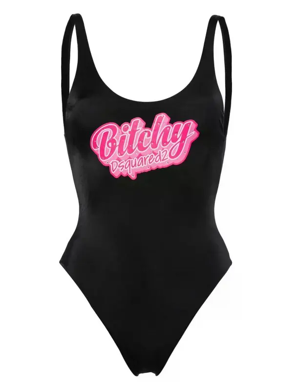 Dsquared2 Logo-print One-piece Swimsuit