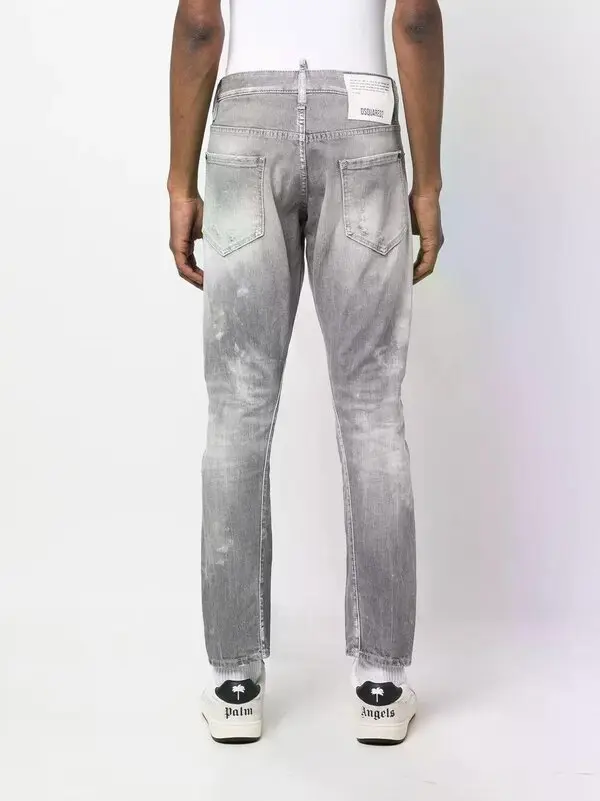 Dsquared2 Distressed-effect Slim-fit Jeans
