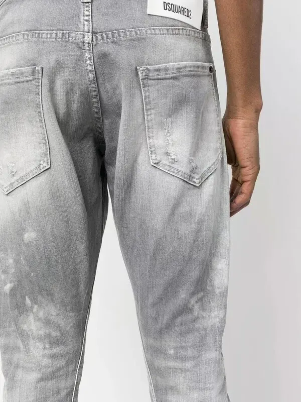 Dsquared2 Distressed-effect Slim-fit Jeans