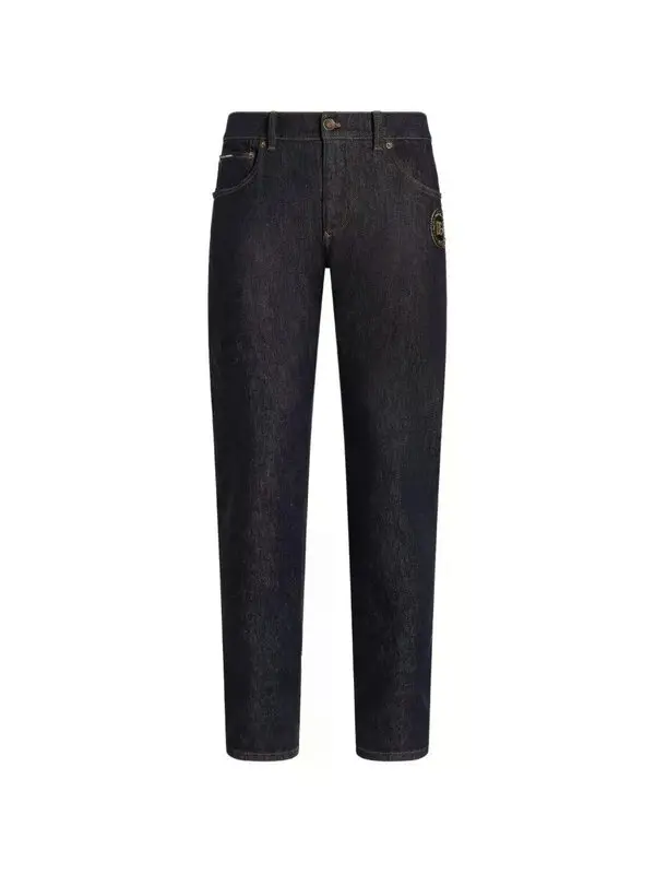 Dolce & Gabbana Patchwork Denim Trousers
