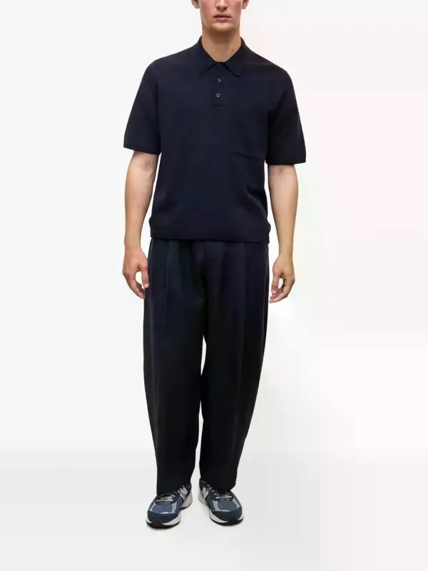 Johnstons Of Elgin Cashmere-blend Polo Shirt