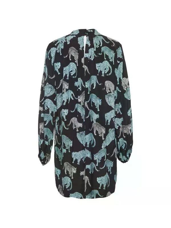 Diane Von Furstenberg Leopard-print Mini Dress
