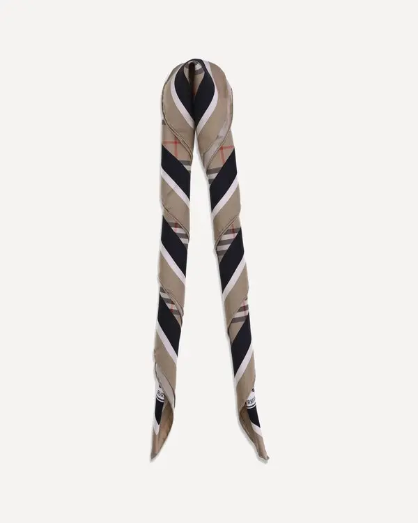 Burberry Silk Check Scarf
