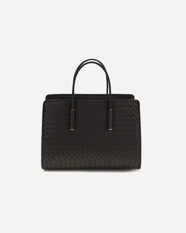 Bottega Veneta Barbara Tote Bag - Brown