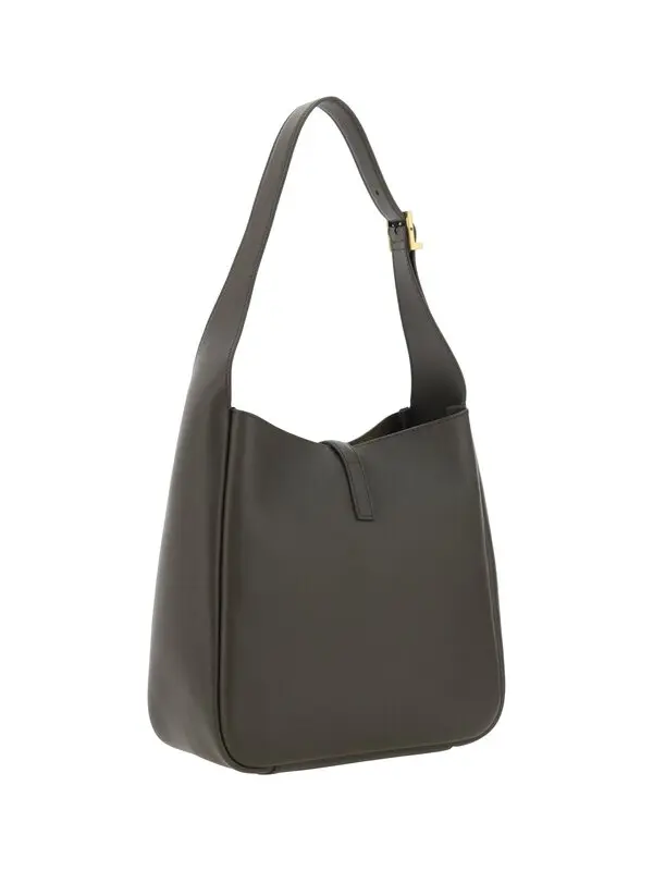 Saint Laurent Cassandre Leather Shoulder Bag - Green