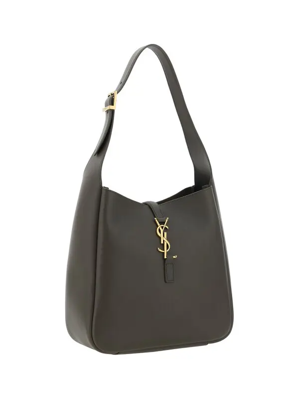 Saint Laurent Cassandre Leather Shoulder Bag - Green