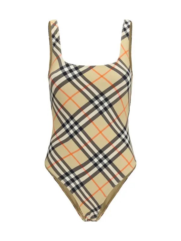 Burberry Check Swimsuit