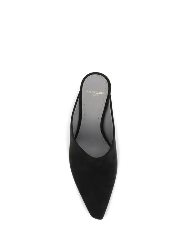 Balenciaga Duchesse Suede Mule