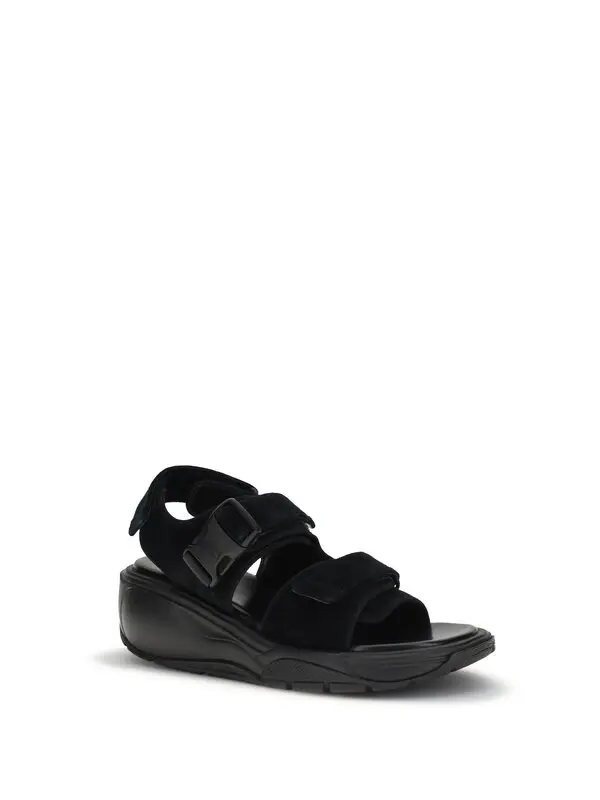 Phoebe Philo Pace Runner Suede Sandals