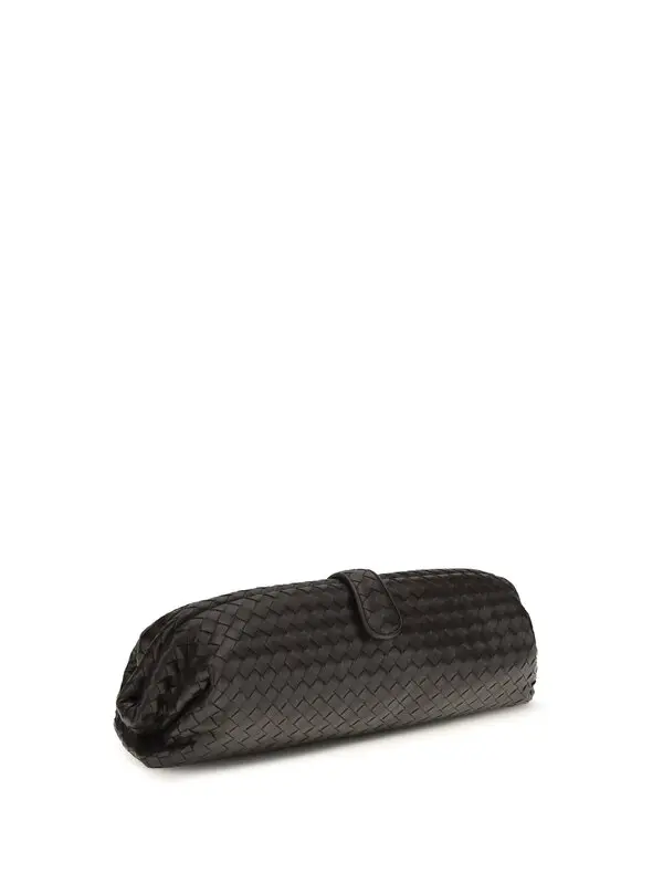 Bottega Veneta Lauren 1979 Clutch With Intrecciato Weave - Brown