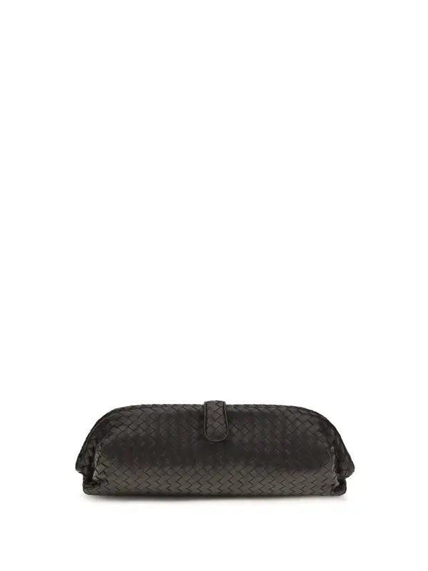 Bottega Veneta Lauren 1979 Clutch With Intrecciato Weave - Brown