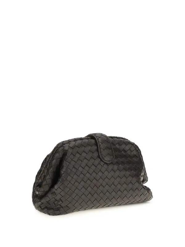 Bottega Veneta Small Lauren 1980 Clutch - Brown